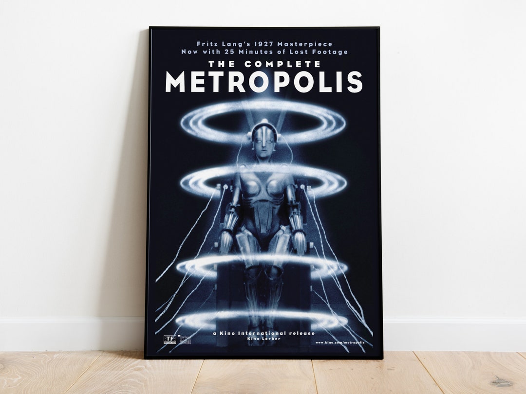 Metropolis, Fritz Lang, 1927 - High Quality Vintage Movie Poster ...