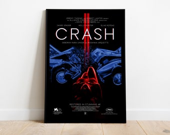 Crash Original (1996) British Quad Movie Poster - Etsy