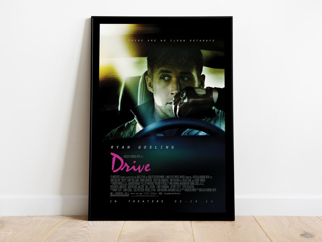 Drive, Nicolas Winding Refn, Ryan Gosling, 2011 - Movie Poster, Premium ...