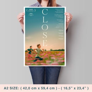 Close, Lukas Dhont, 2022, High Quality Movie Poster, Premium Semi ...