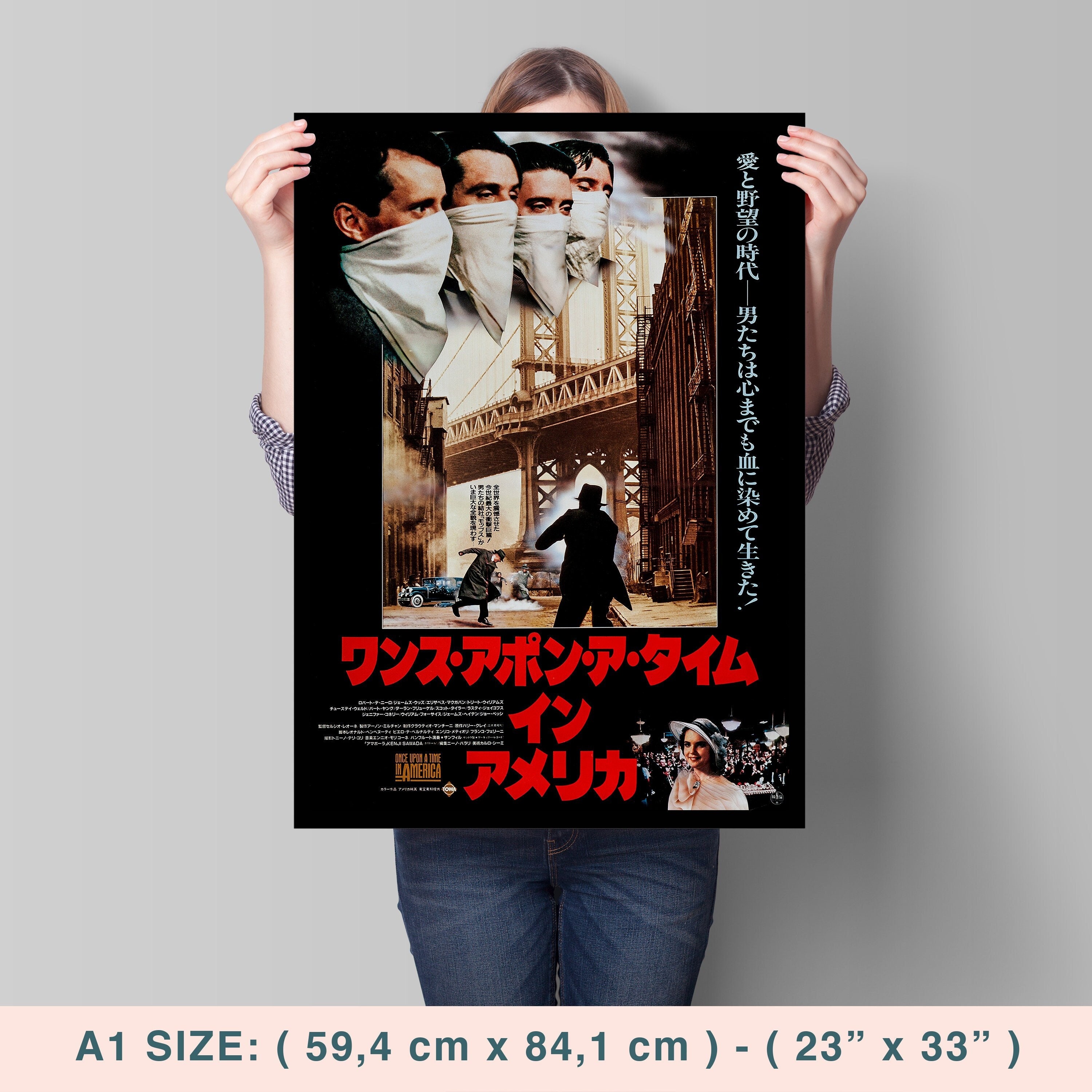 Poster Do Filme Gangster Americano Filmplakat: Mann, Der Niemals