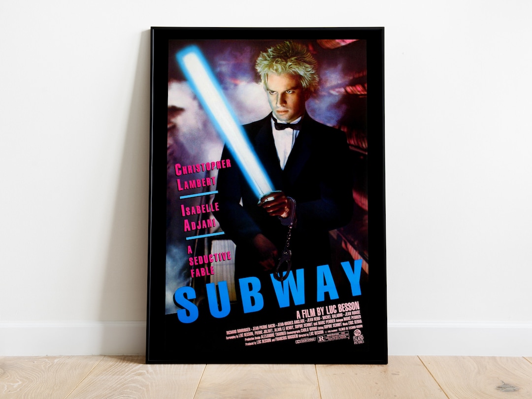 Subway, Luc Besson, Christopher Lambert, 1985 - HQ Movie Poster ...