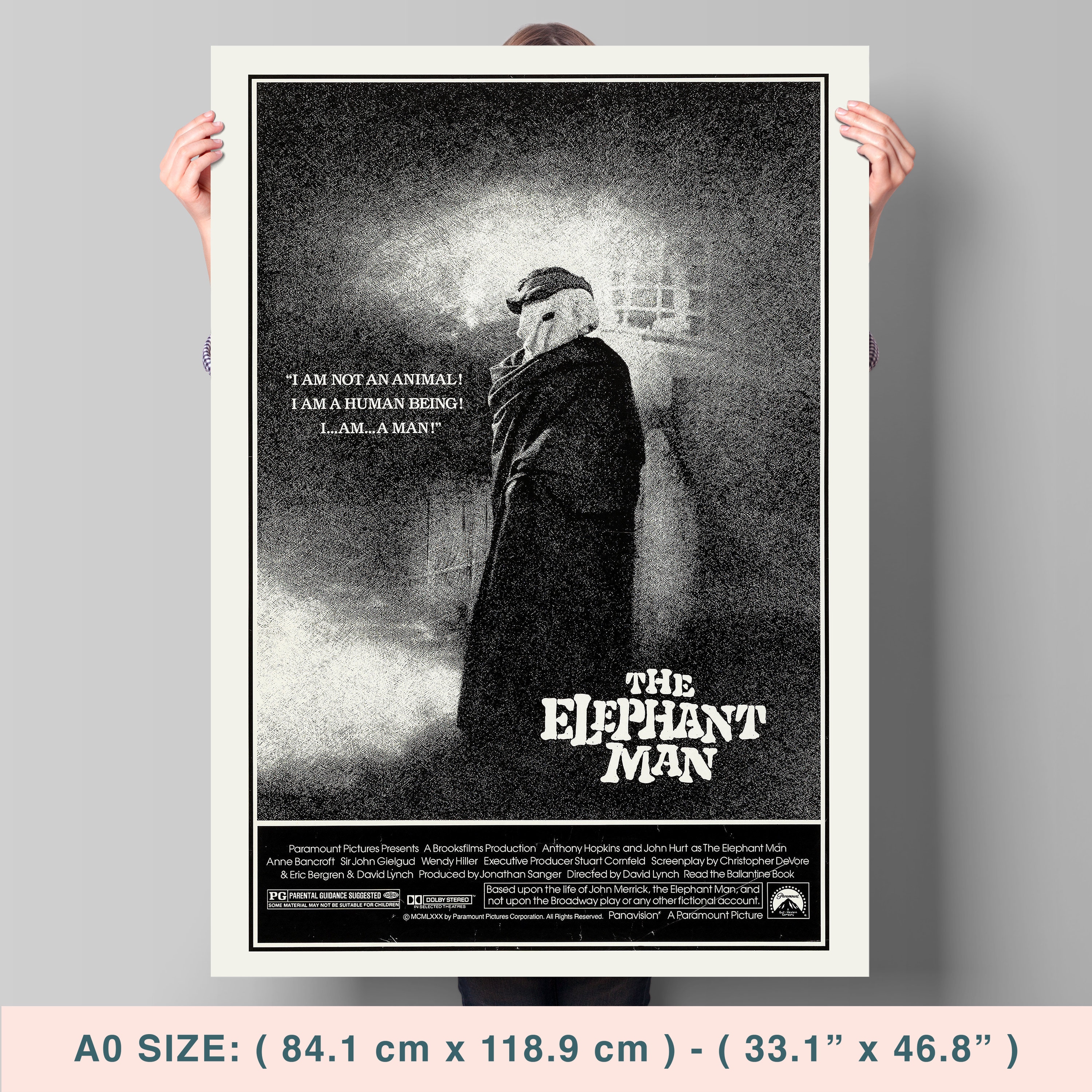 The Elephant Man Play Poster