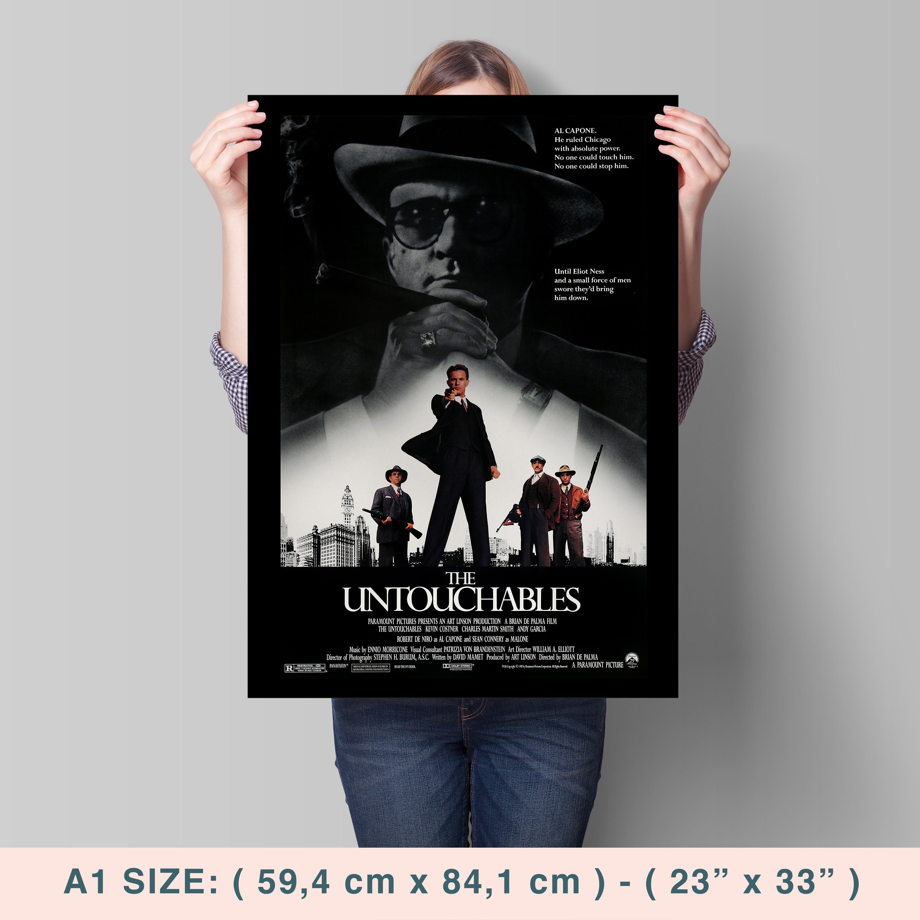 The Untouchables 1987 Poster