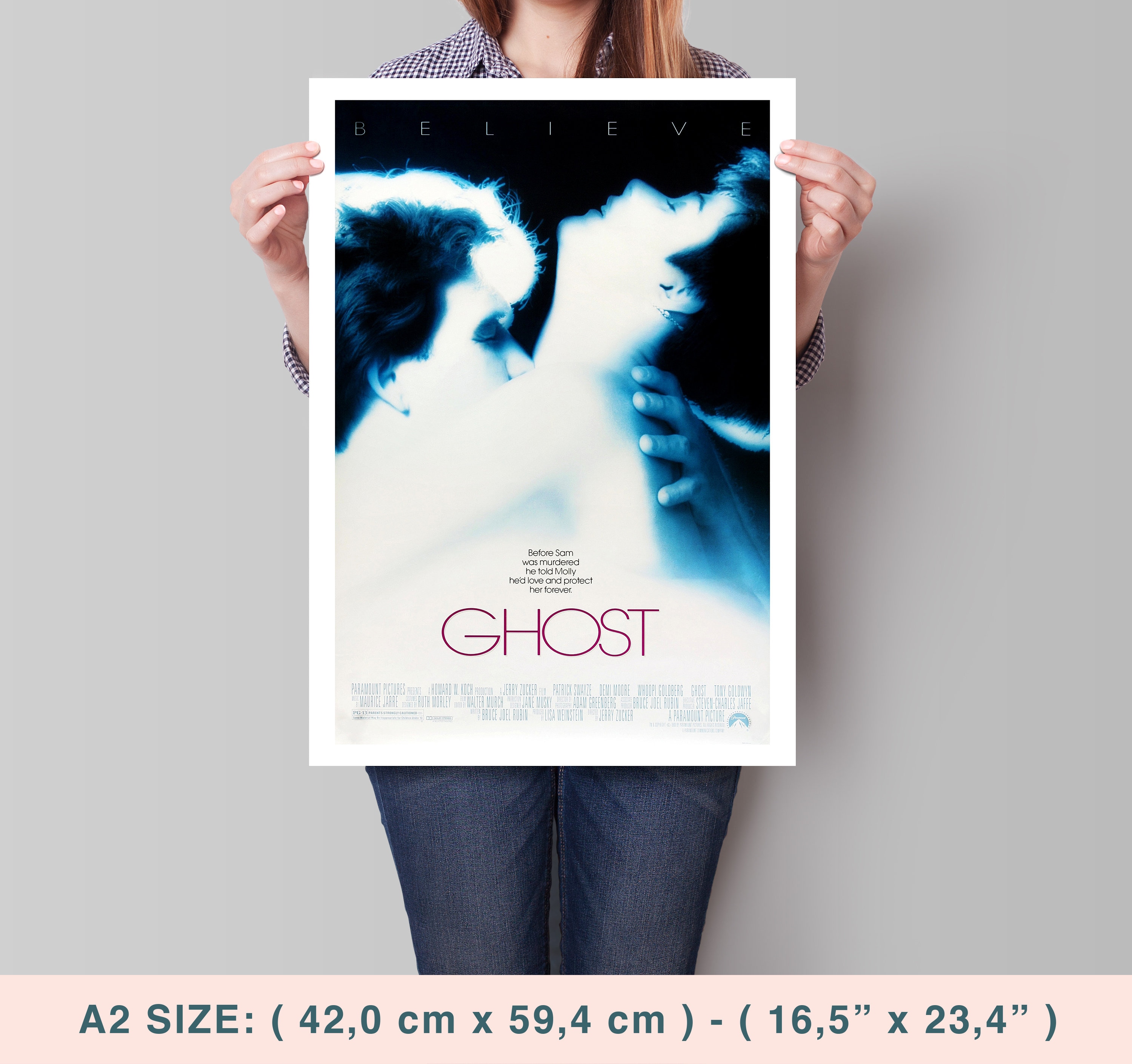 Patrick Swayze Ghost Poster