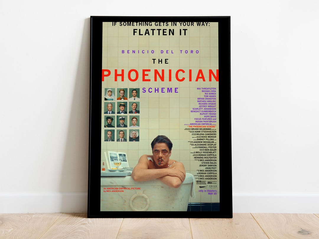 The Phoenician Scheme, Wes Anderson, Benicio Del Toro, 2025 - High ...