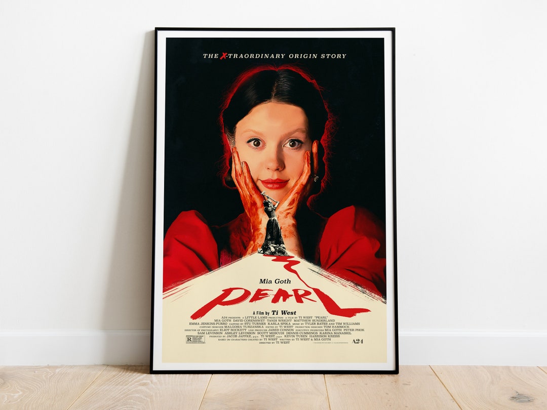 Pearl, Ti West, Mia Goth, 2022 - HQ Movie Poster, Premium Semi-glossy ...