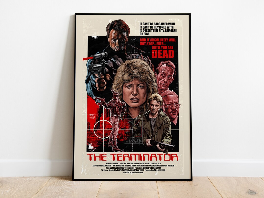 The Terminator, James Cameron, Arnold Schwarzenegger, 1984 - Retro ...