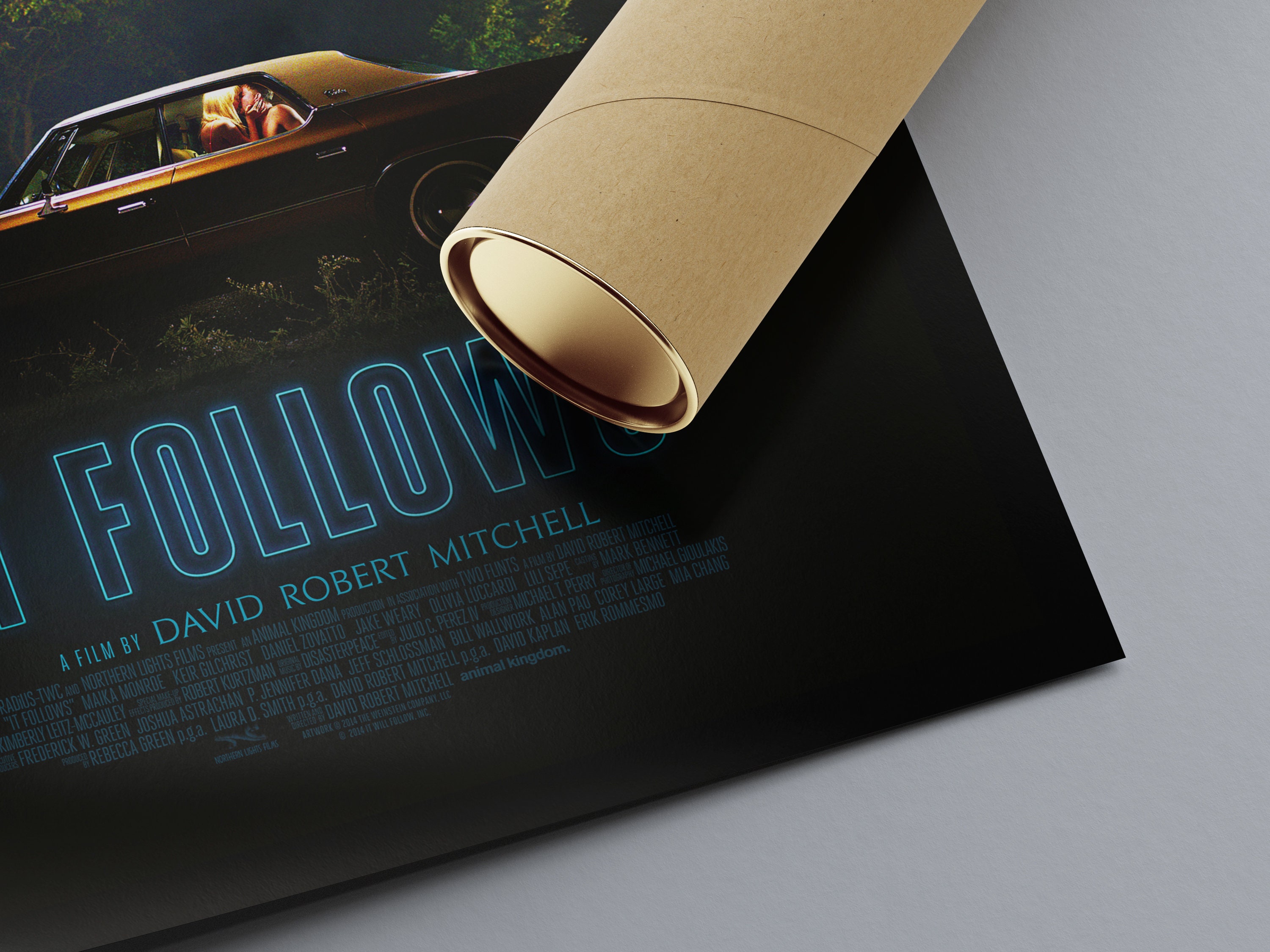 It Follows, David Robert Mitchell, Maika Monroe, 2014 - HQ Movie Poster ...
