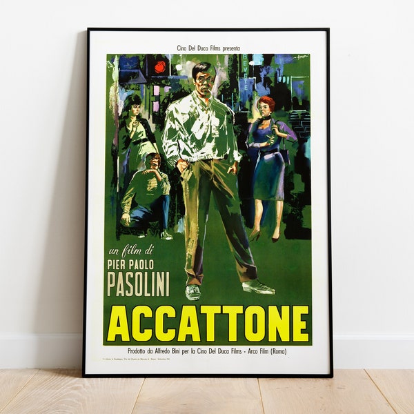 Pasolini Poster - Etsy