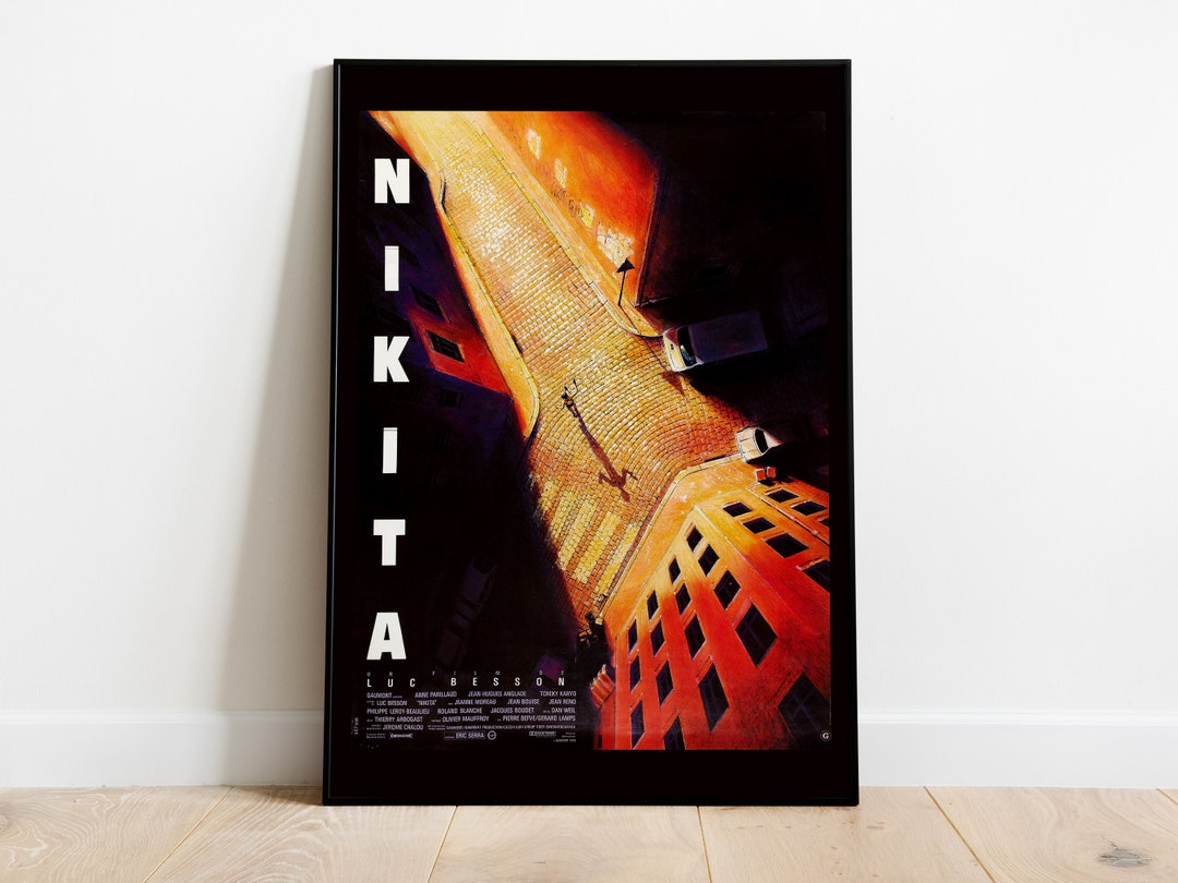 Nikita, Luc Besson, Anne Parillaud, 1990 - Vintage Cinema Movie Poster ...