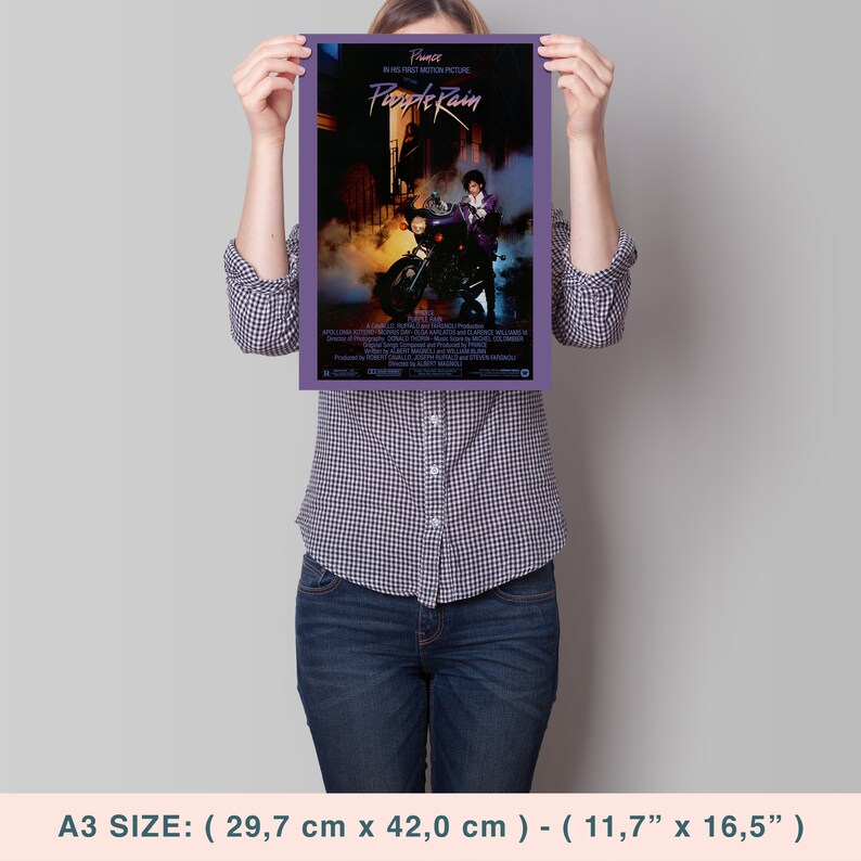 Purple Rain, Prince, Albert Magnoli, 1984 - High Quality Vintage Movie ...