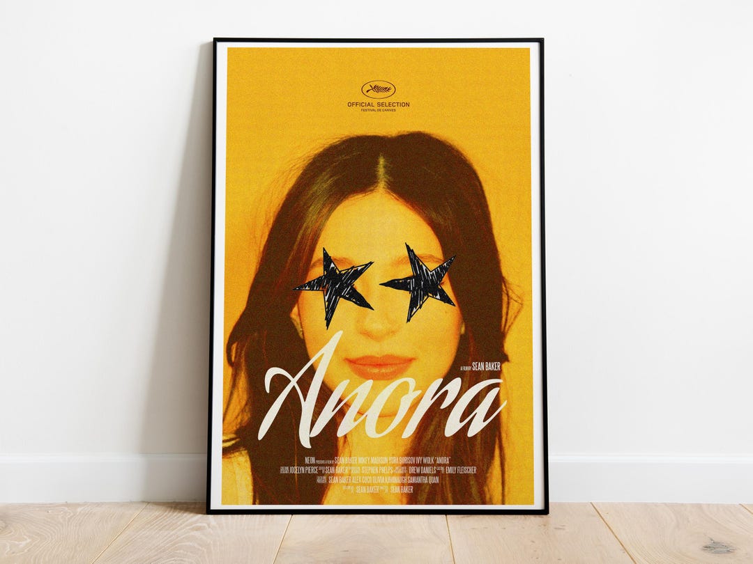 Anora, Sean Baker, Mikey Madison, 2024 - Cinema Movie Poster, Premium ...