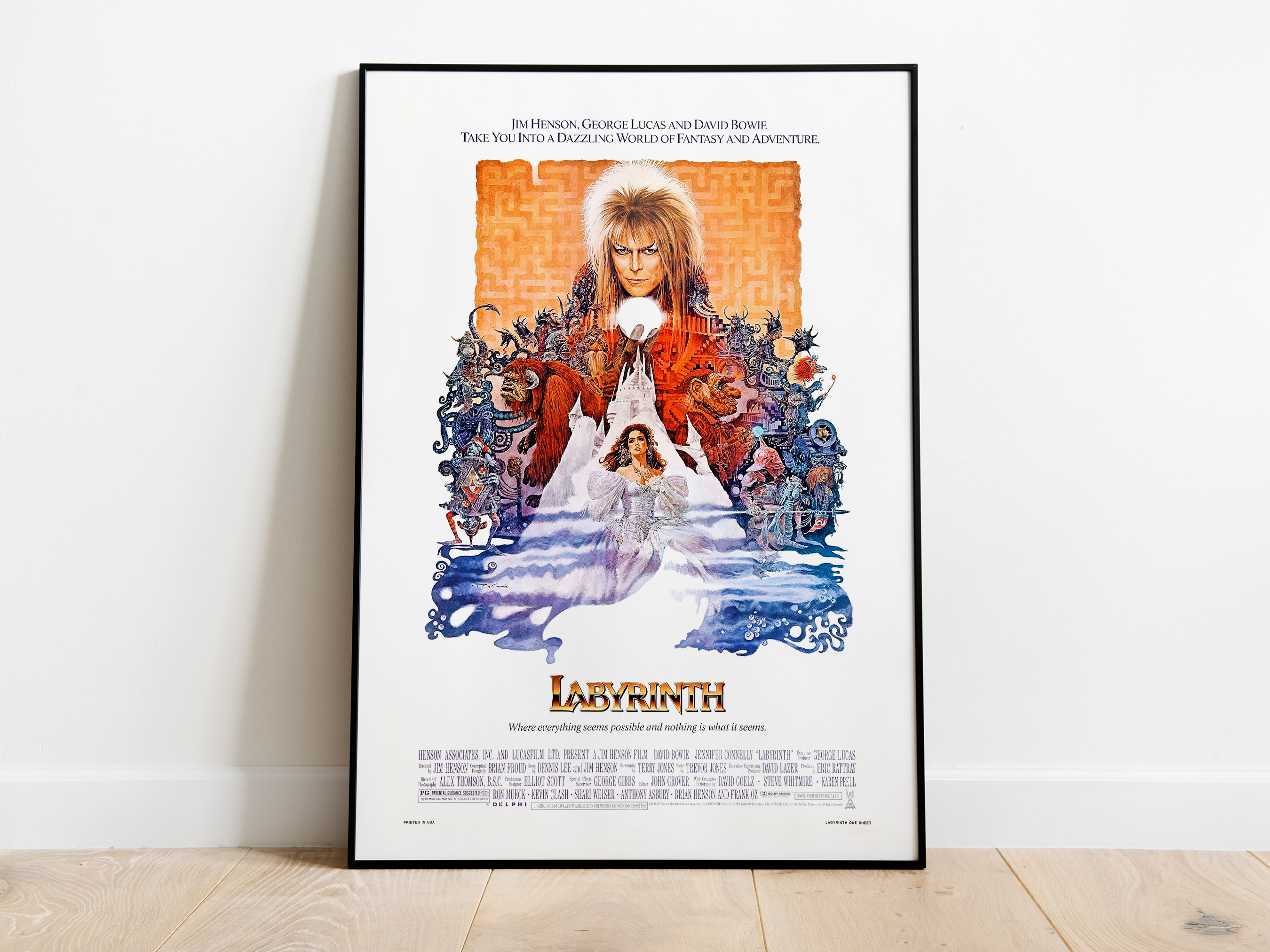 The Labyrinth Movie Poster Jim Henson's Labyrinth: In Concert