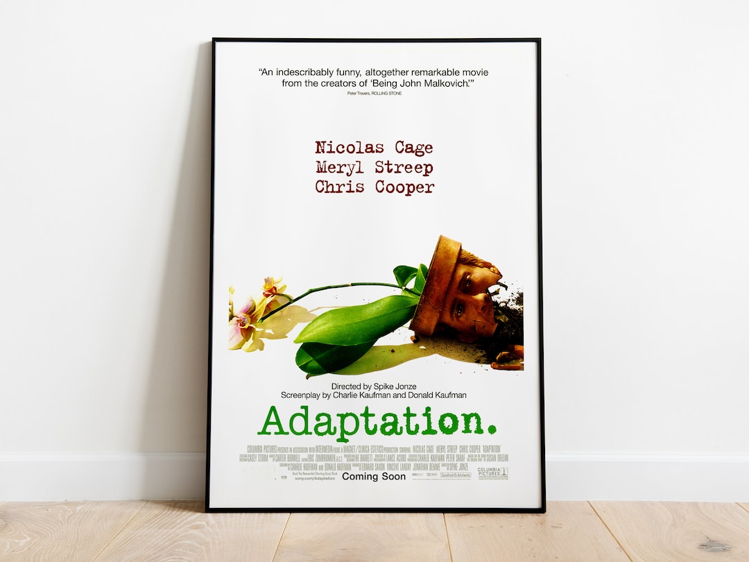 Adaptation, Spike Jonze, Nicolas Cage, Meryl Streep, 2022 - High ...