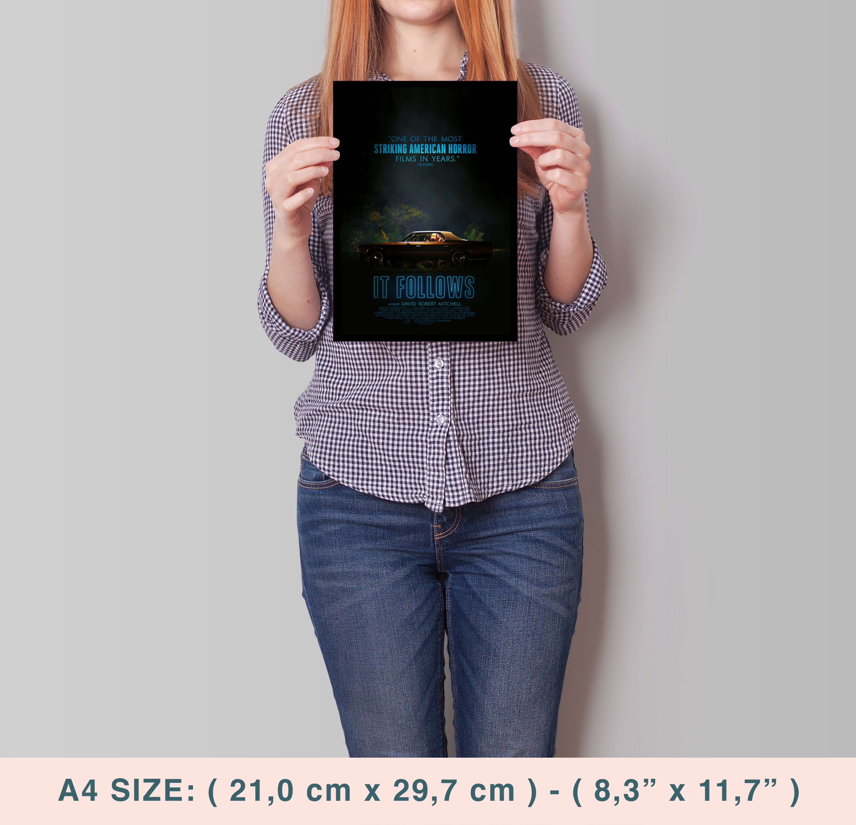 It Follows, David Robert Mitchell, Maika Monroe, 2014 - HQ Movie Poster ...