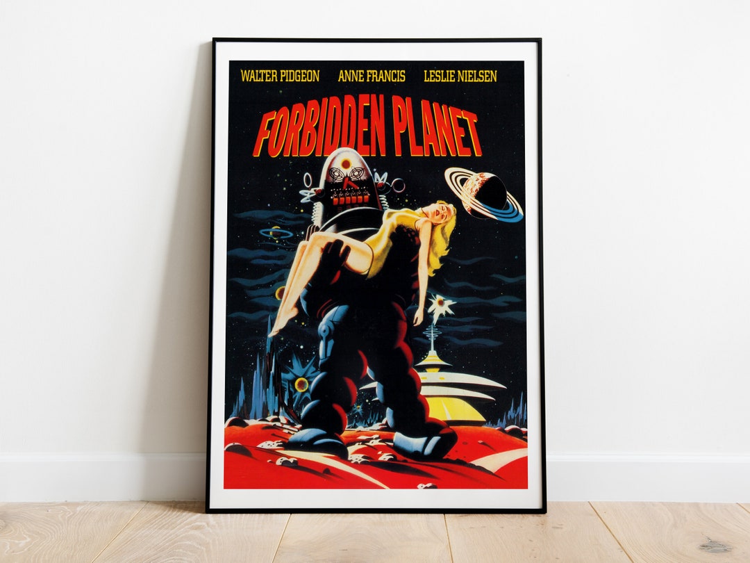 Forbidden Planet, Fred M. Wilcox, 1956 - High Quality Retro Movie ...
