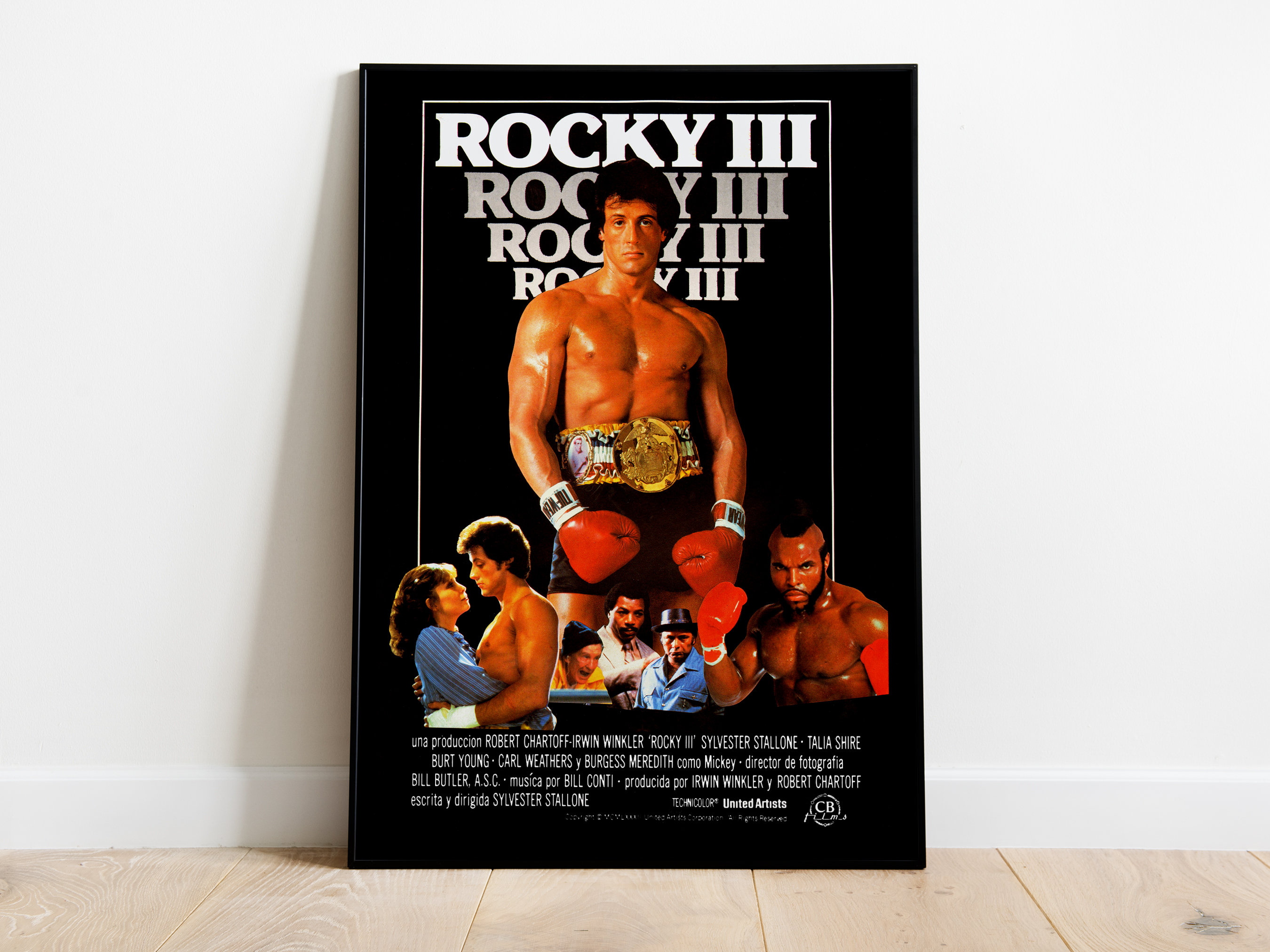 Rocky Iii Sylvester Stallone Rocky Balboa High Quality Etsy