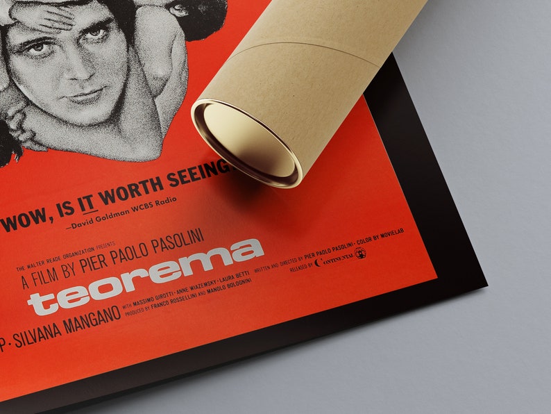 Teorema, Theorem, Pier Paolo Pasolini, 1968 - Vintage Retro Movie ...