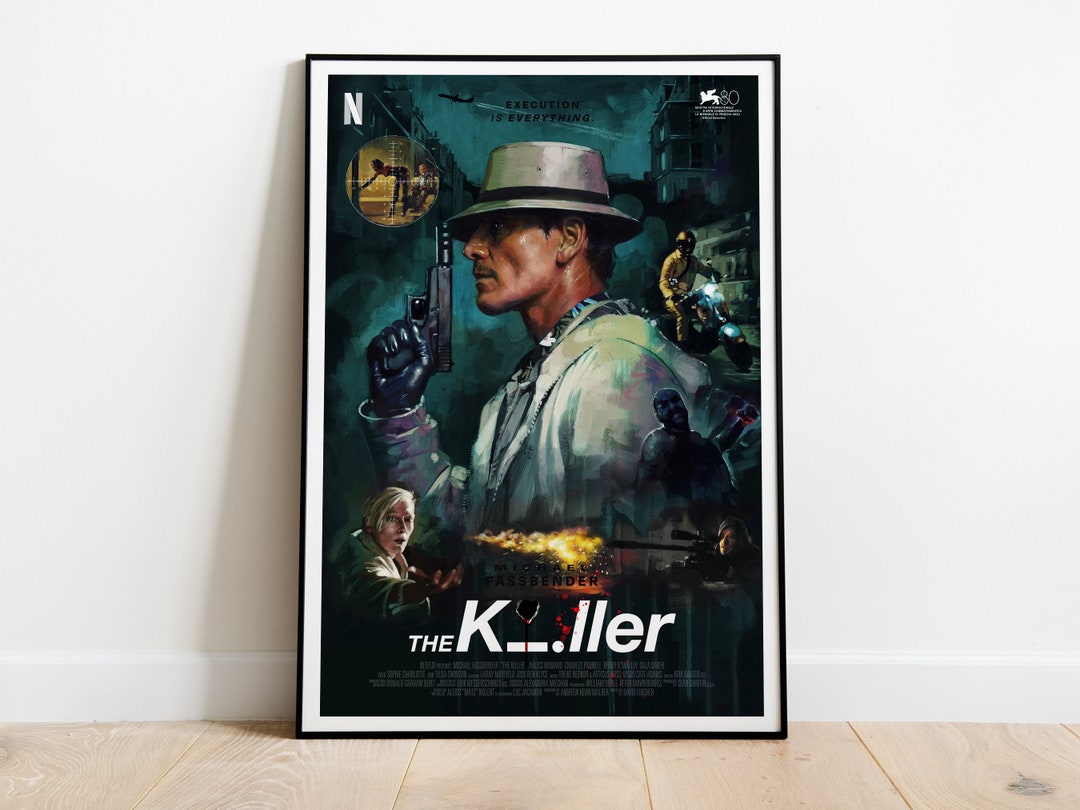 The Killer, David Fincher, Michael Fassbender, 2023 - HQ Movie Poster ...