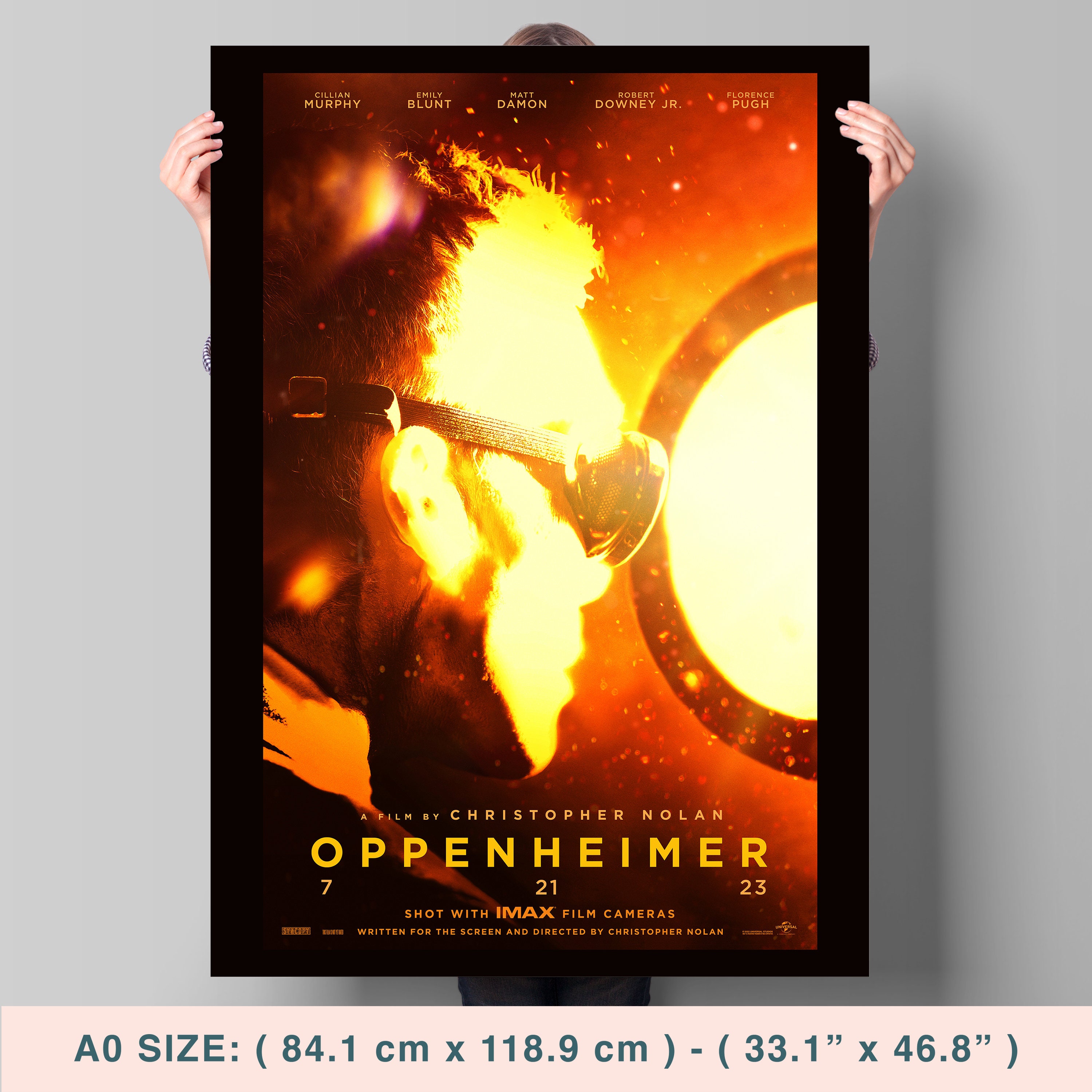 Oppenheimer Christopher Nolan Cillian Murphy 2023 High - Etsy Hong Kong