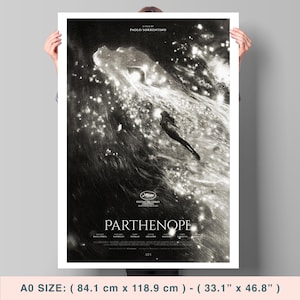 Parthenope, Paolo Sorrentino, 2024 - HQ Movie Poster, Premium Semi ...
