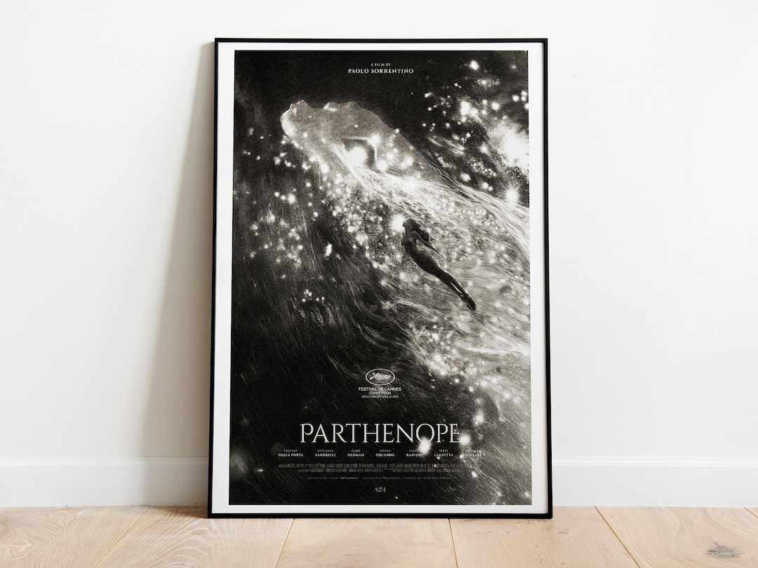 Parthenope, Paolo Sorrentino, 2024 - HQ Movie Poster, Premium Semi ...