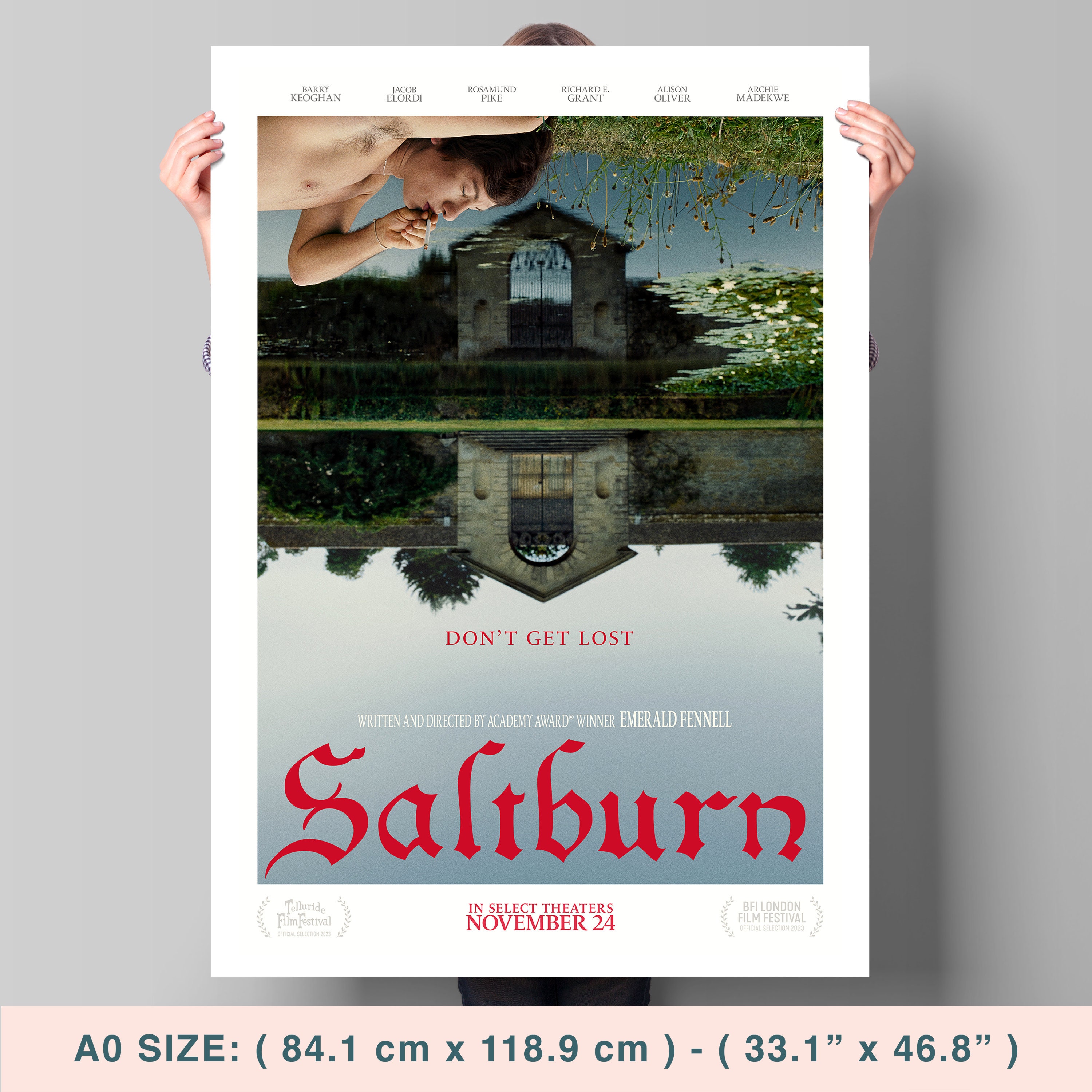 Saltburn Movie Poster, Saltburn 2023 Classic Movie Poster sold by ...