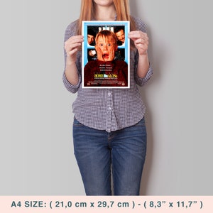 Home Alone, Macaulay Culkin, Joe Pesci, 1990 - HQ Movie Poster, Premium ...