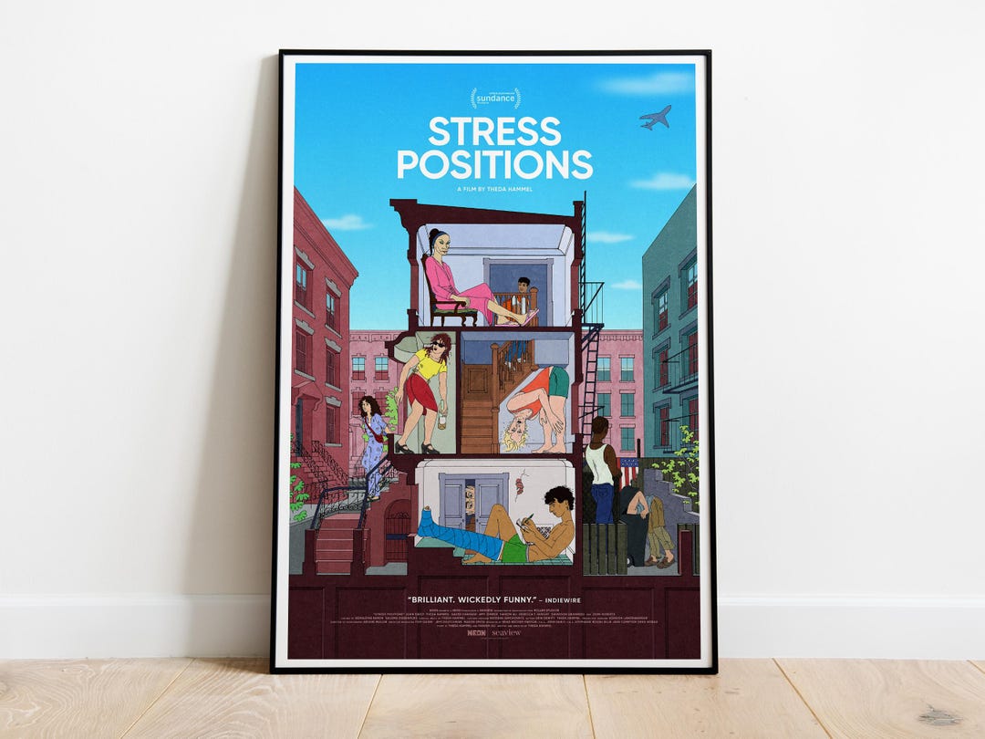 Stress Positions, Theda Hammel, 2024 - HQ Movie Poster, Premium Semi ...