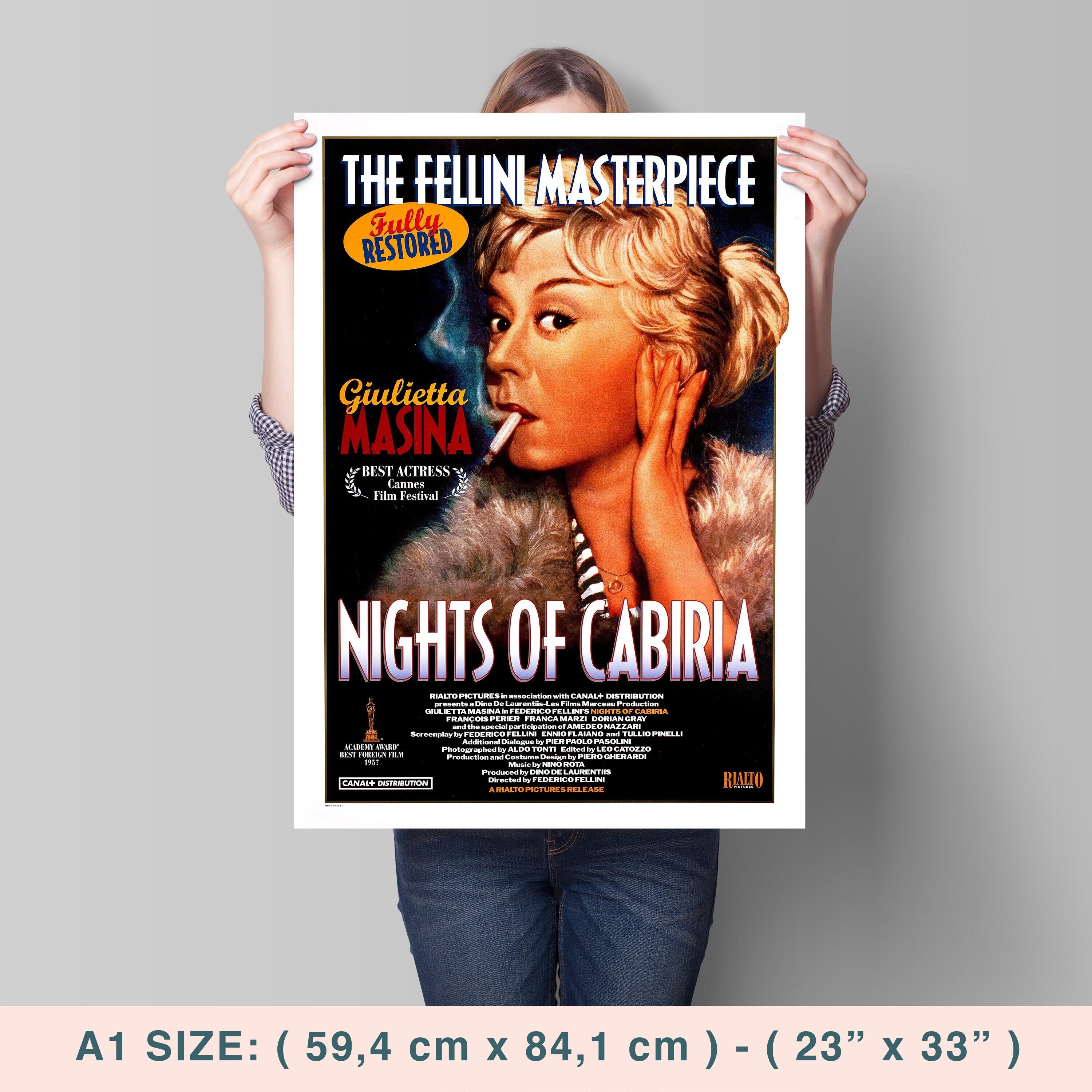 Nights Of Cabiria Poster