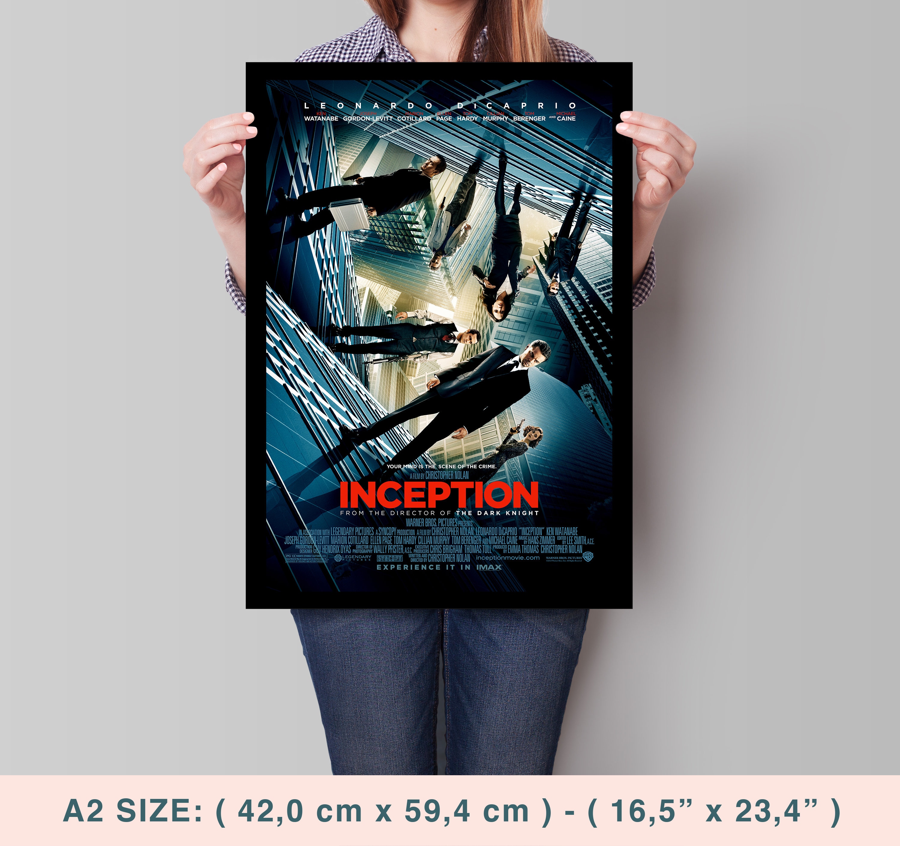 Inception Leonardo Dicaprio Poster