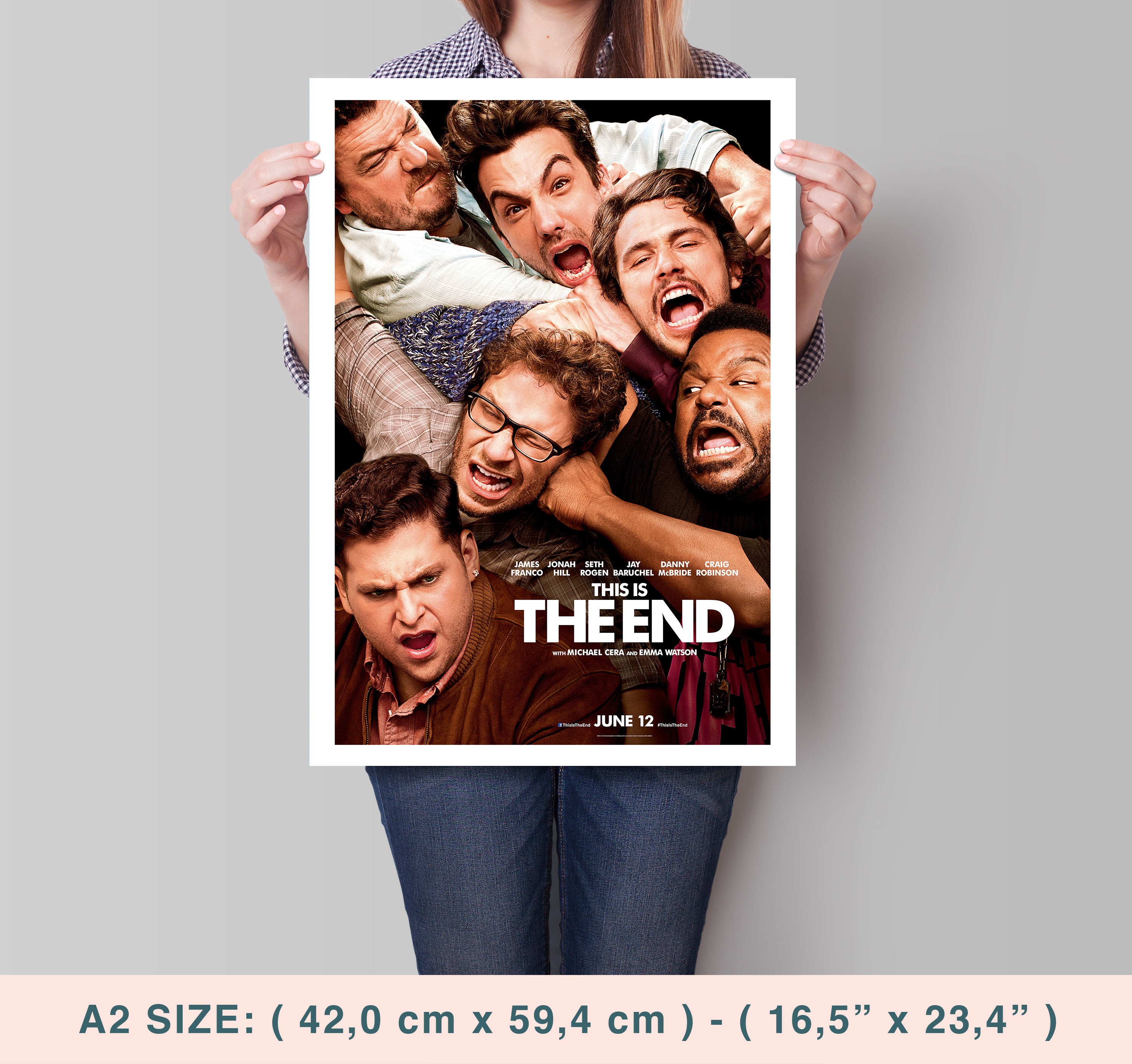 This is the End Seth Rogen Evan Goldberg James Franco - Etsy