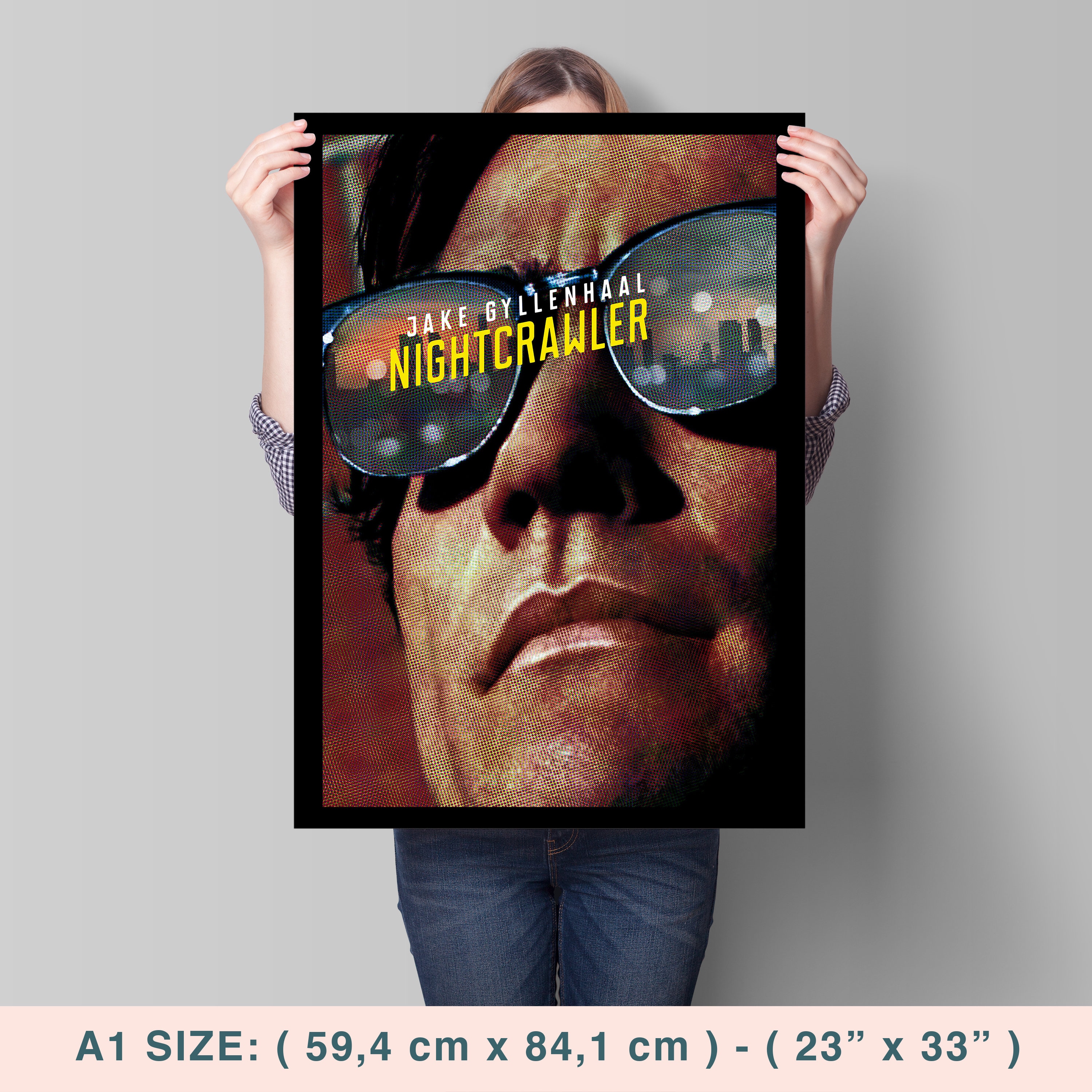 Nightcrawler Jake Gyllenhaal Poster