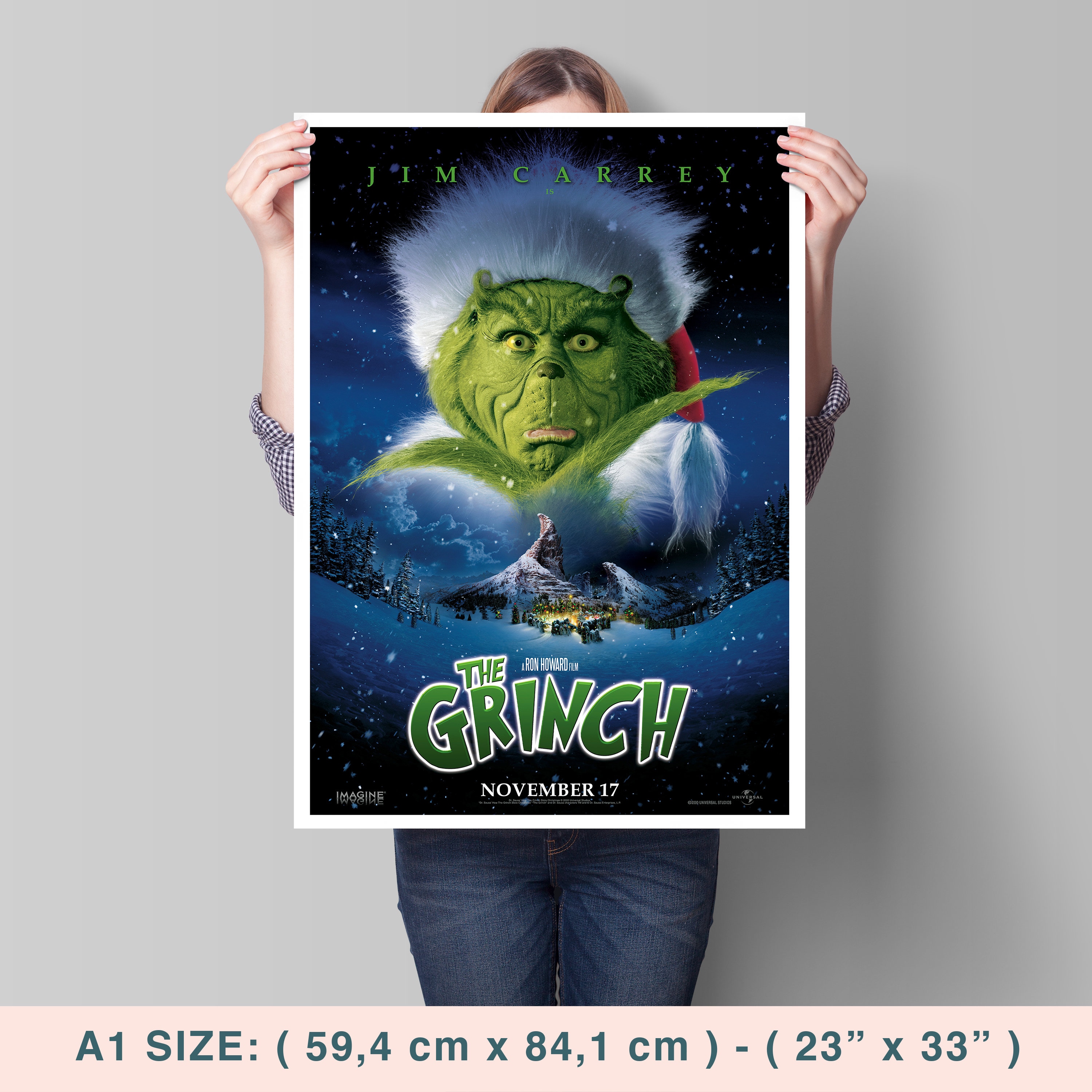 How The Grinch Stole Christmas Movie Poster The Grinch, Original