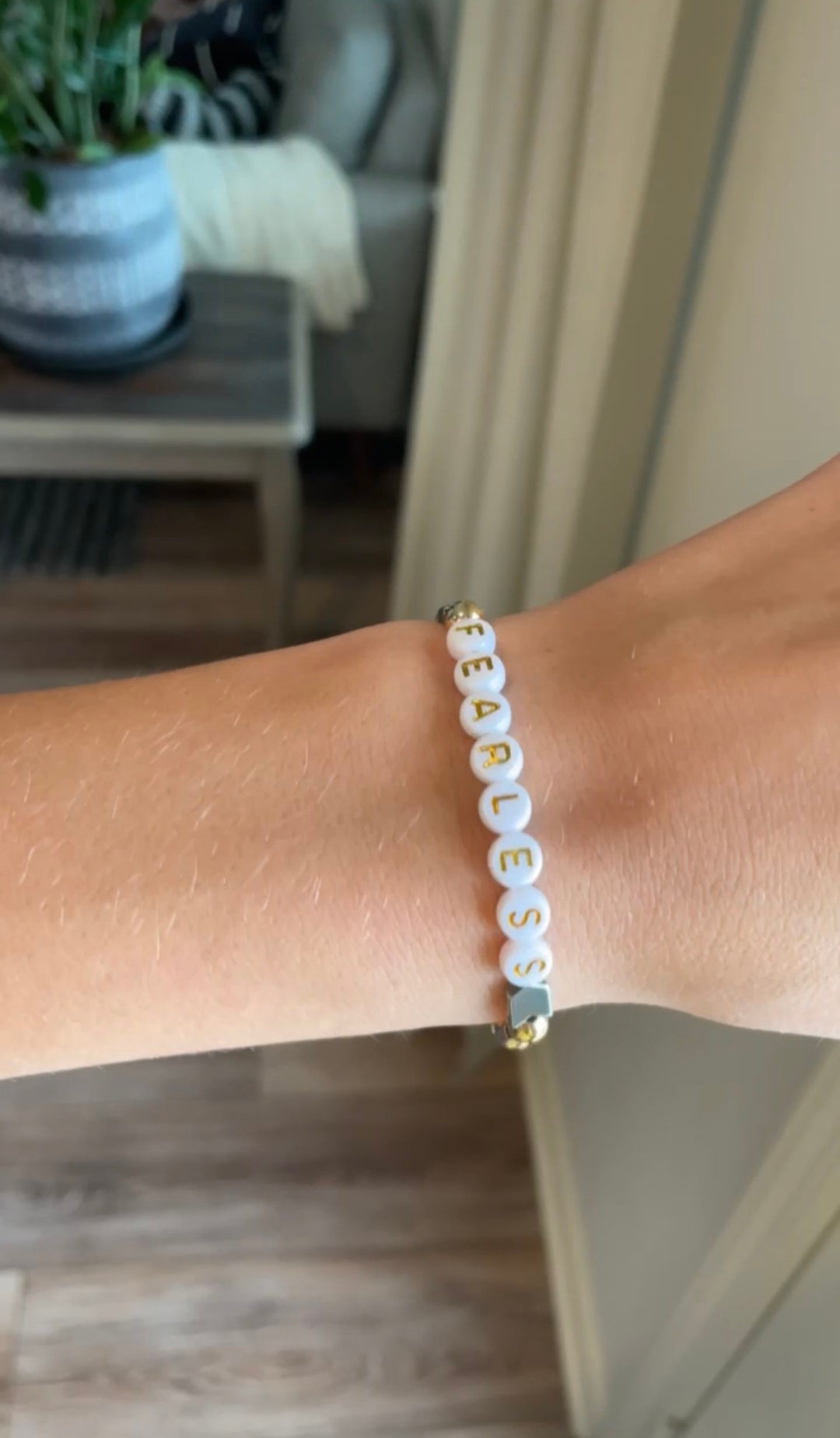 FEARLESS Bracelet - Taylor Swift Eras Tour - Etsy