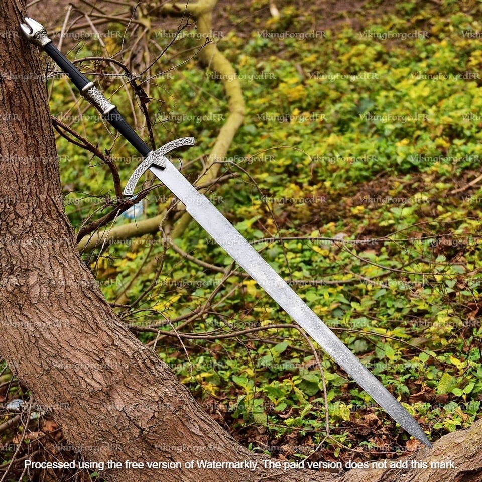 Witchking Sword, Handmade Stainless Steel Swords, Medieval Swords, LOTR ...