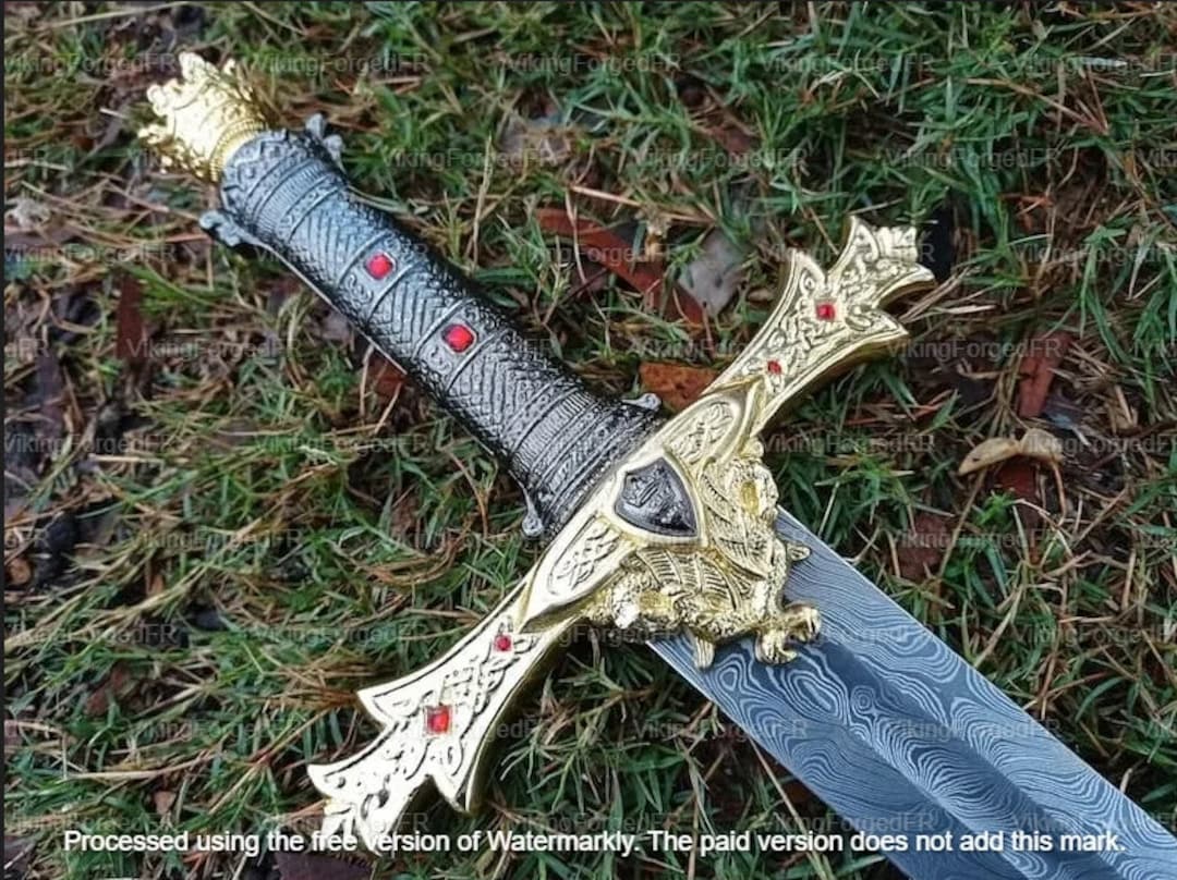 Handmade MEDIEVAL Swords, Hand Forged Stainless Steel Swords, Viking ...