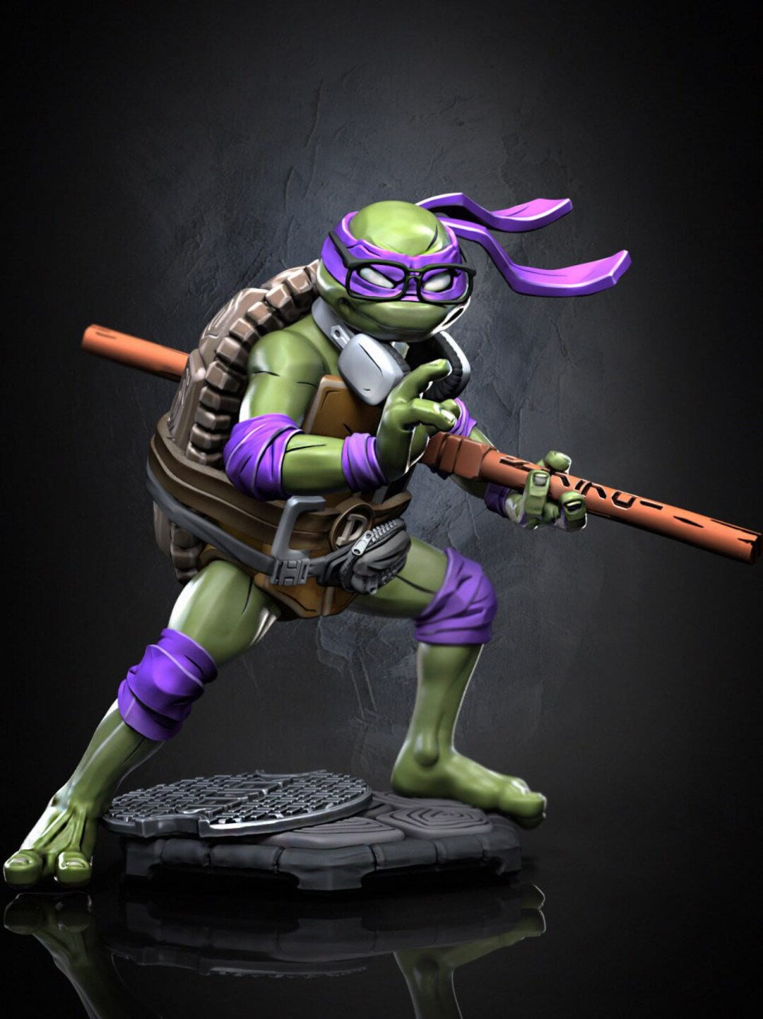 TMNT 3D STL File 3D Design 3D Printer TMNTSTL - Etsy