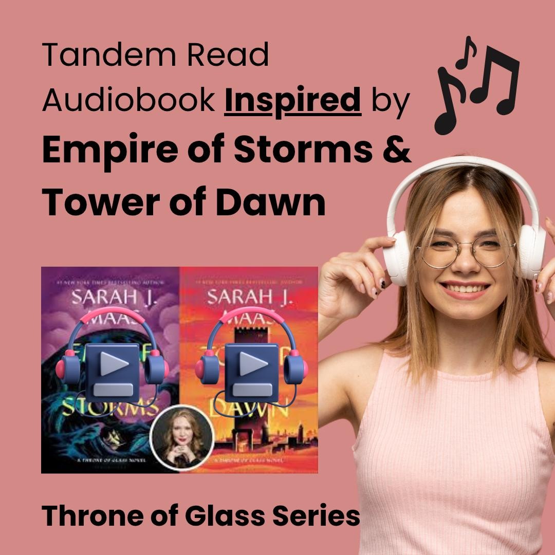 Tower of Dawn & Empire of Storms Tandem Read: Fan-made Audiobook - Etsy