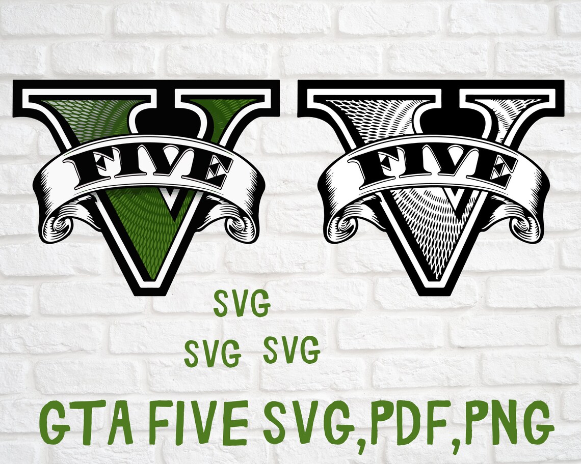 GTA-V, Svg Bundle,svg Bundles, Digital Vector File,svg Designs Bundle ...