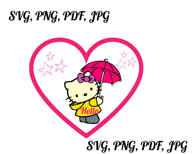 Kawaii Kitty Svg Kawaii Kitty Svg Bundle Cute Cat Svg - Etsy