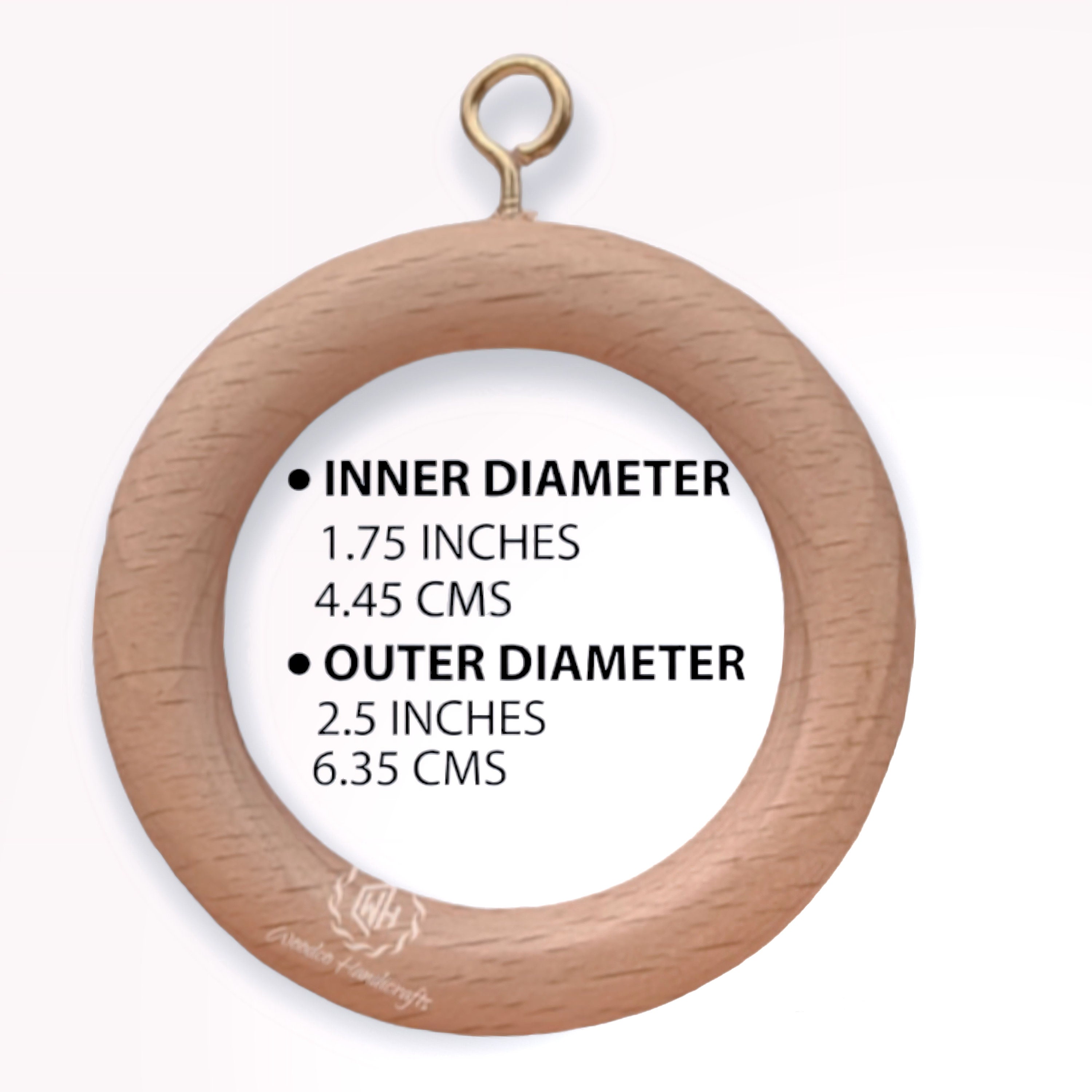 Handmade Wooden Curtain Ring for Hanging Curtain Wood Drapery Ring ...