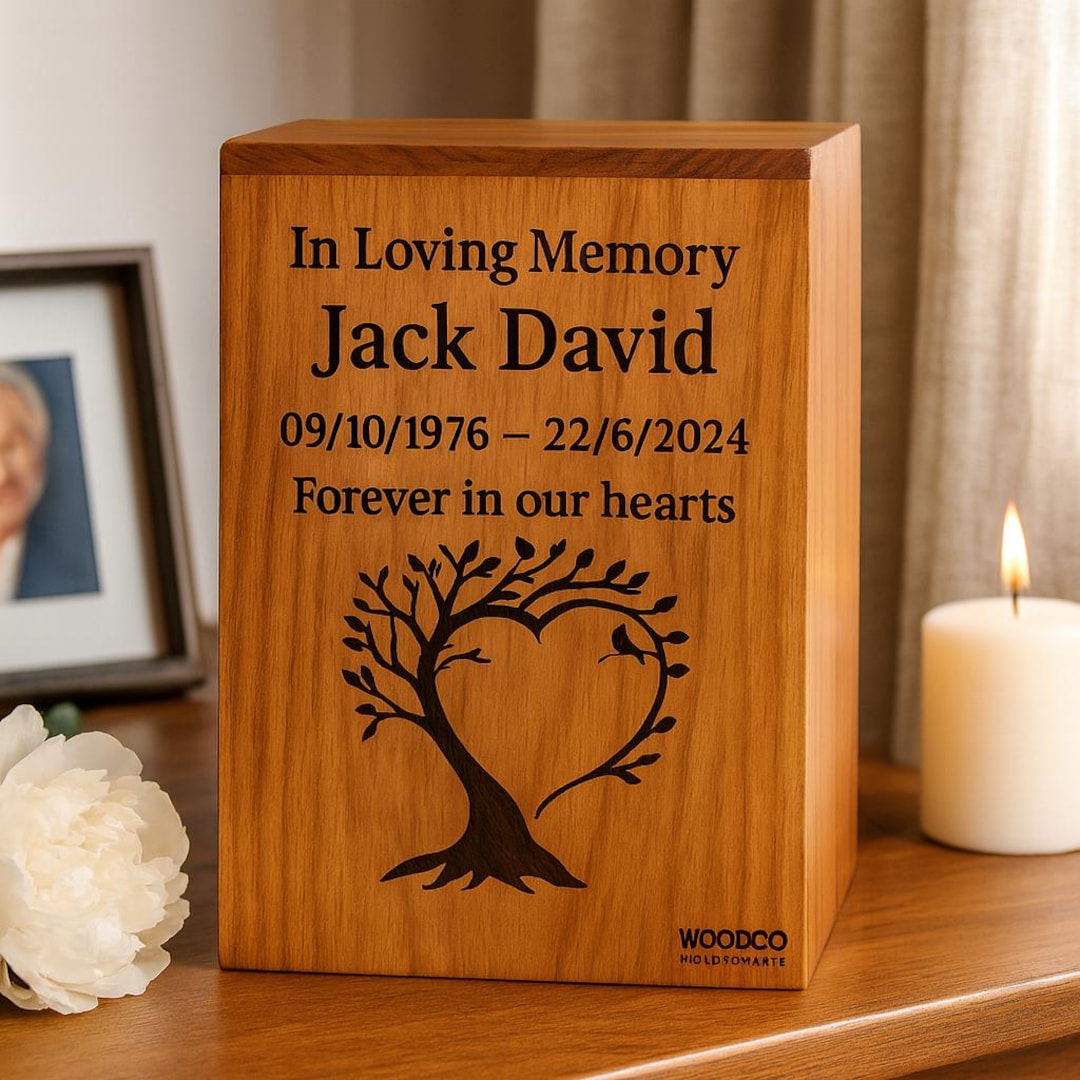 Personalized Tree of Life Cremation Urn | Custom Pet or Human Ash ...