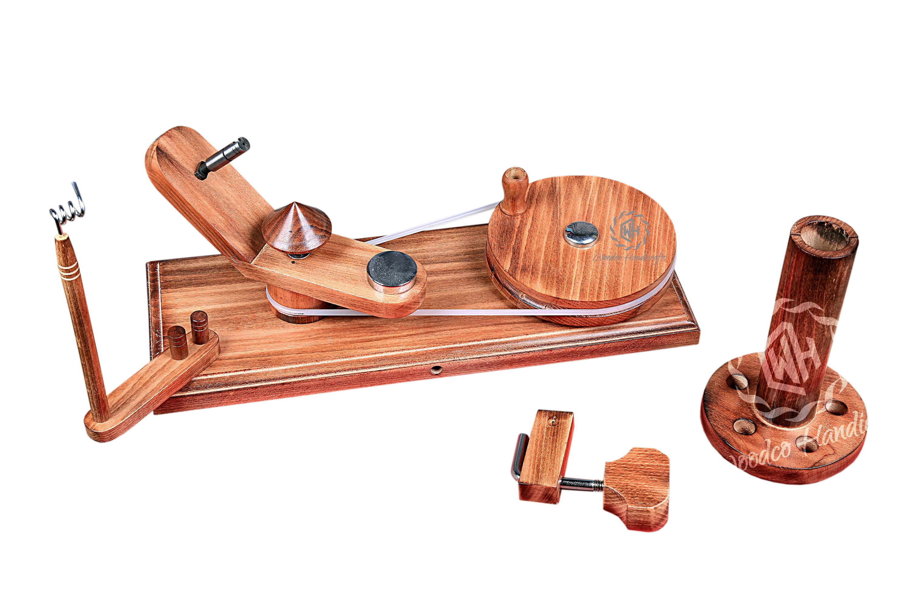 Handmade Wooden Yarn Ball Winder &swift For-knitting Crocheting Knitter ...