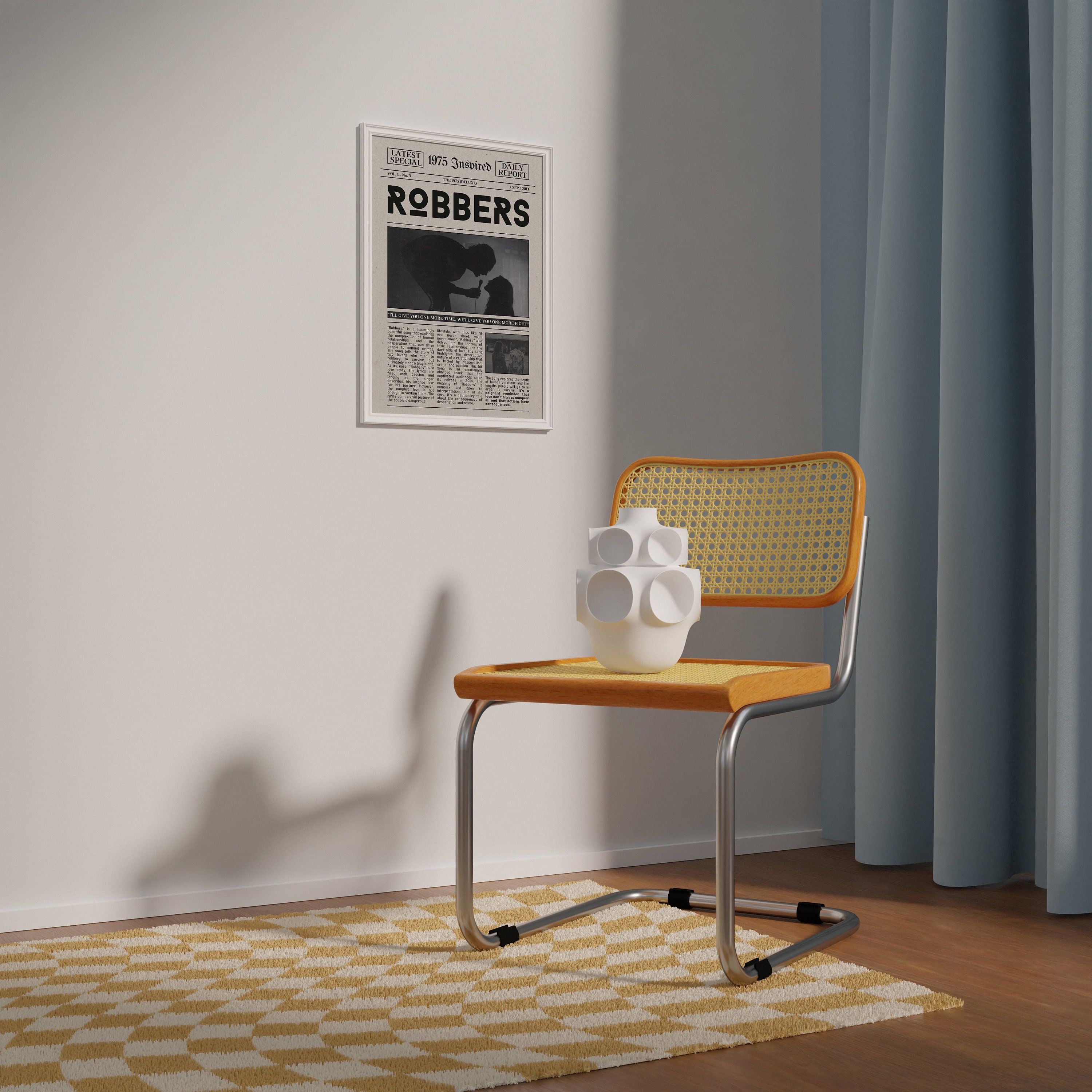 The 1975 Robbers Poster, The 1975 Retro Newspaper sold by Alexey Kot ...