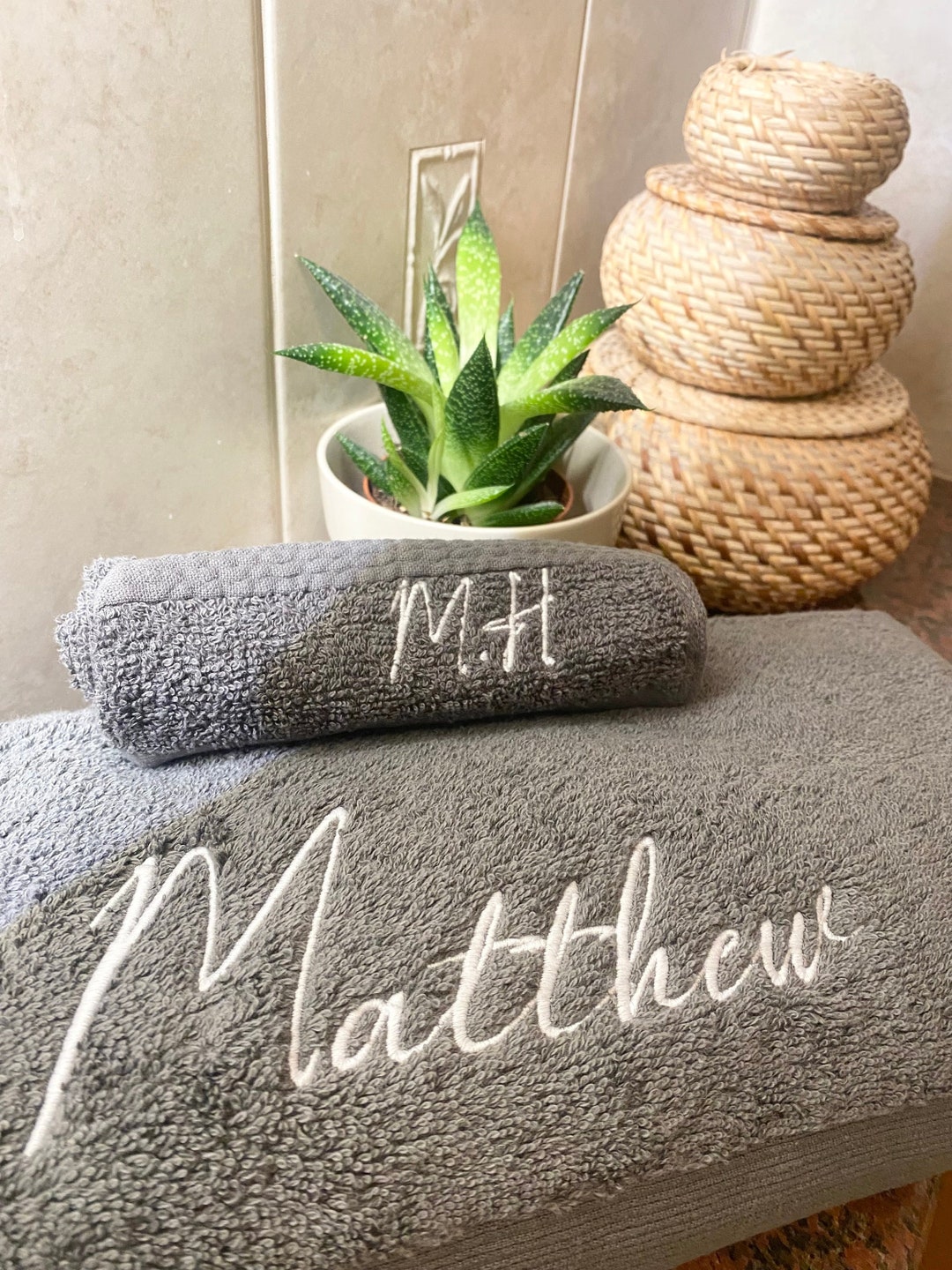 Personalised Face Cloths Embroidered Towel Cloth With Name - Etsy UK