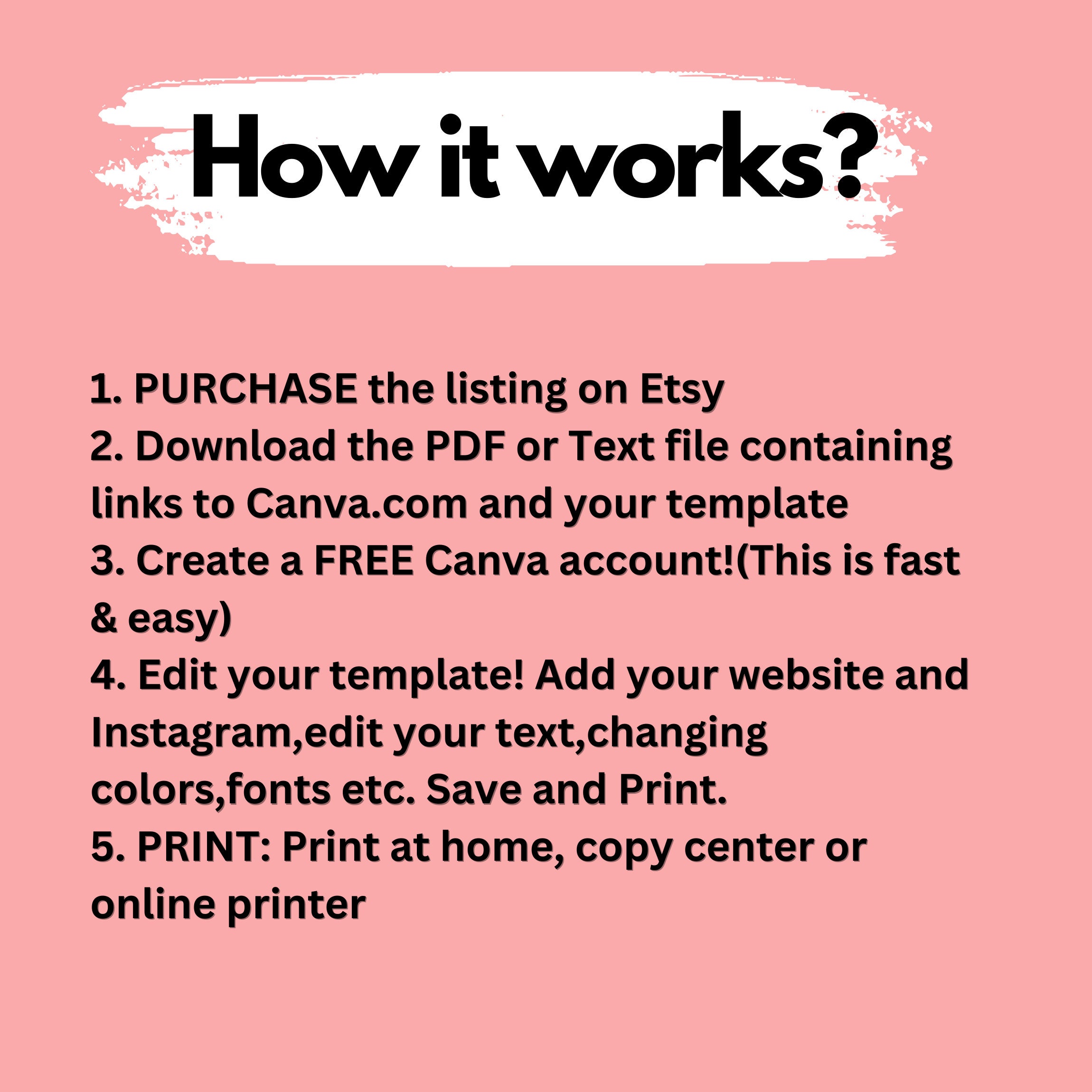 Candle Care Instructions, Editable Template | Printable Candle ...