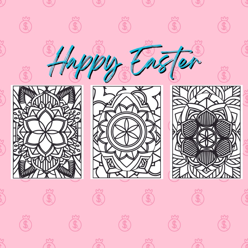 Easter Coloring Pages, Easter Coloring Pages for Adults, Easter ...