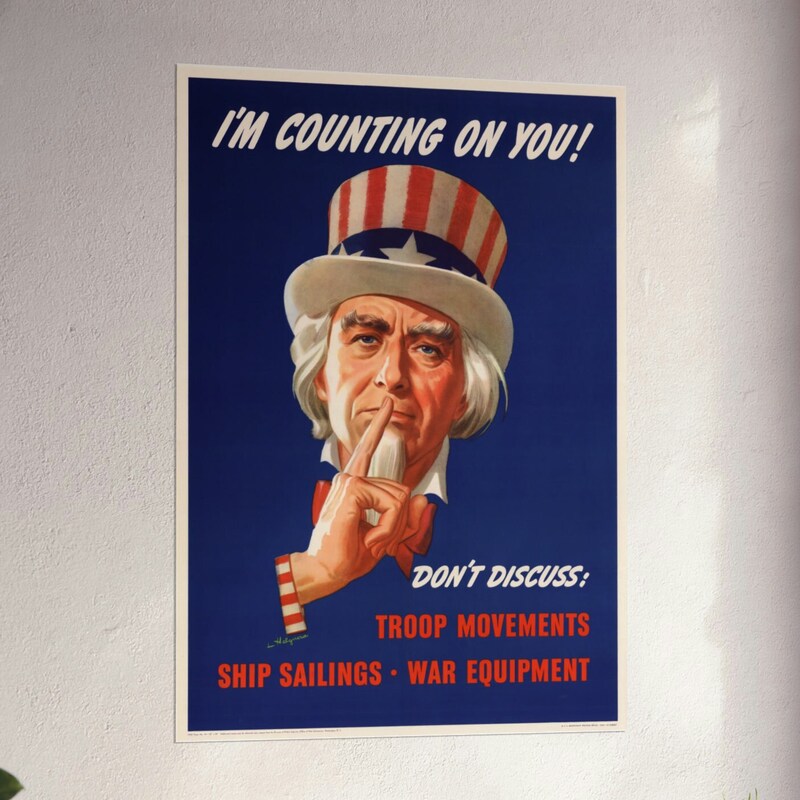 Original Uncle Sam Poster - Etsy